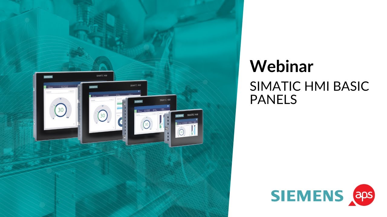 Webinar: SIMATIC HMI Basic Panels - YouTube