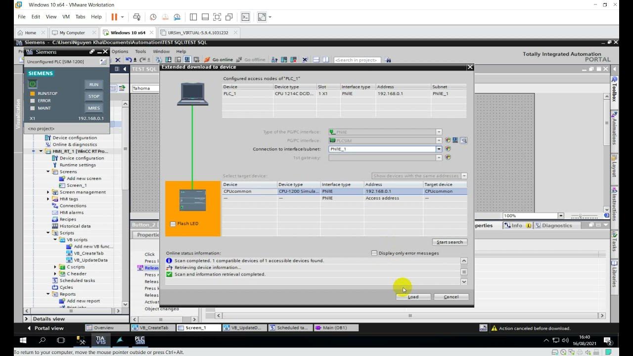 WinCC PRO to SQL Database - YouTube