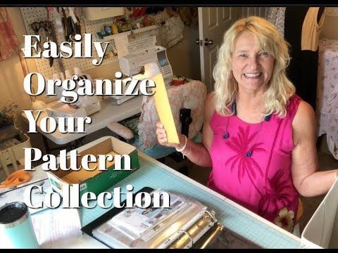 The Best Way to Organize your Sewing Pattern Collection - YouTube