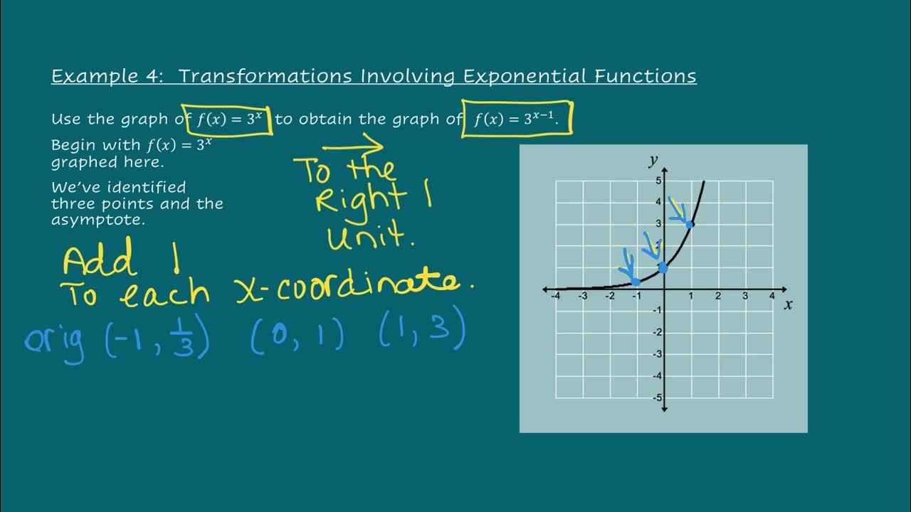 3.1.3 Transformations of Exponential Function Graphs - YouTube