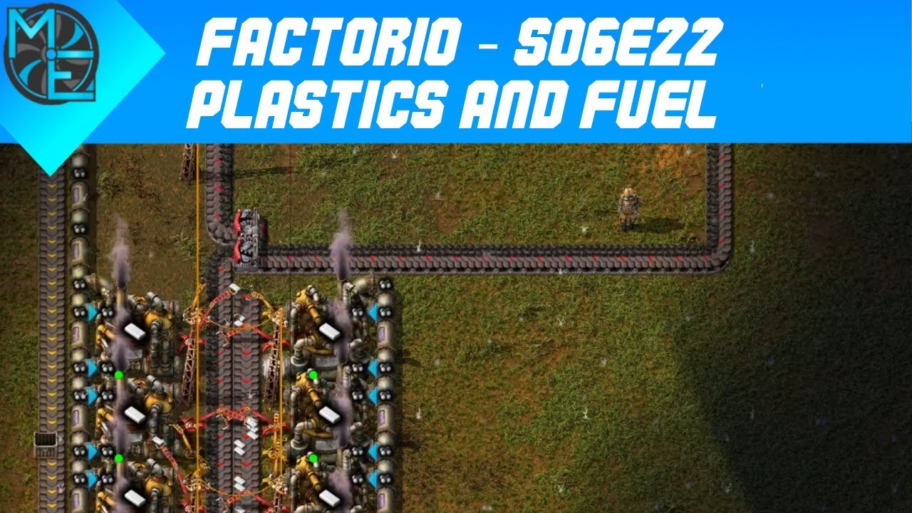 Factorio - S06E22 - Plastics and Fuel - YouTube