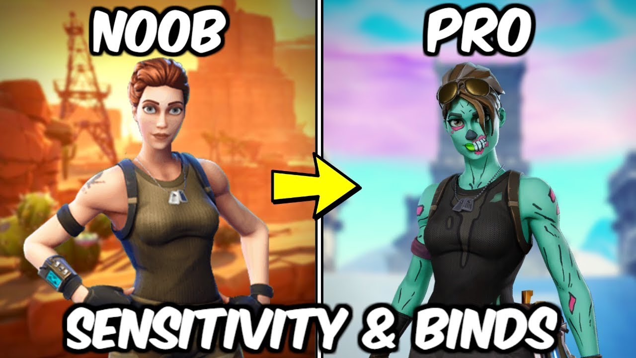 Finding Sensitivity And Binds! Noob To Pro Fortnite Episode 1 - YouTube