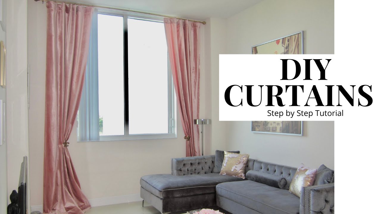 How to Make Gorgeous Curtains, Step by Step - YouTube