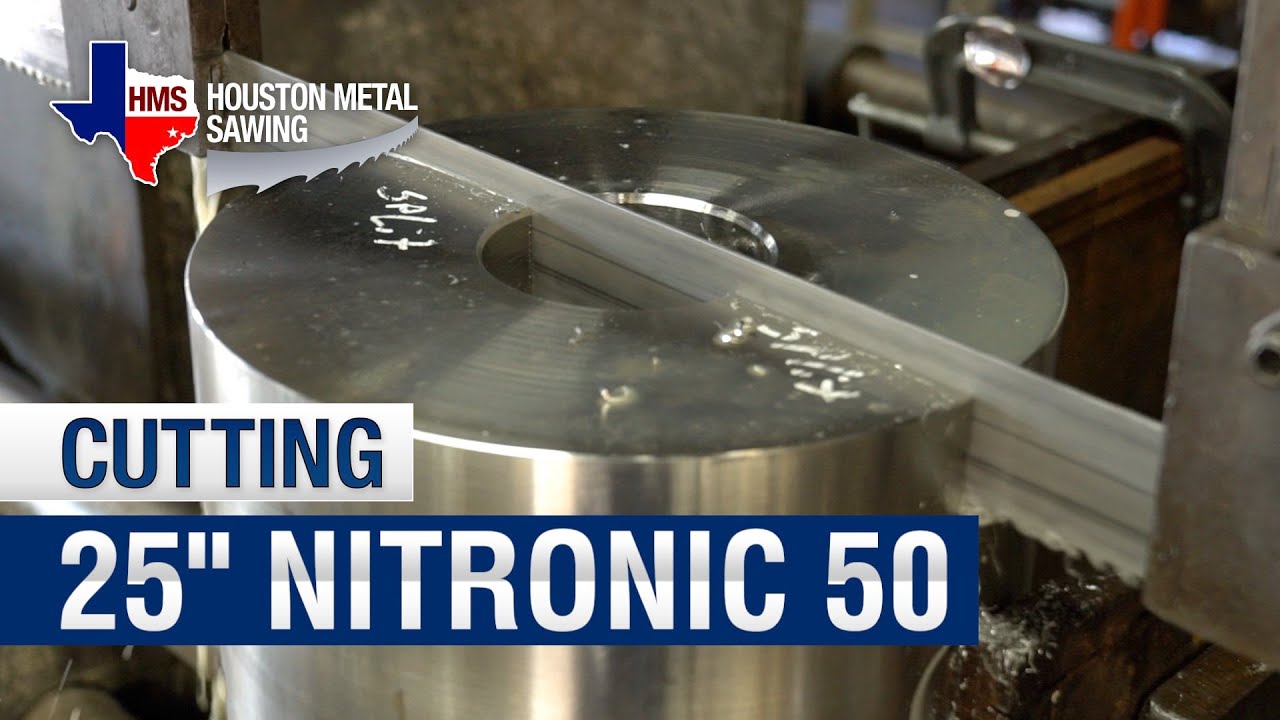 Nitronic 50 Stainless Steel | Cutting Series - YouTube