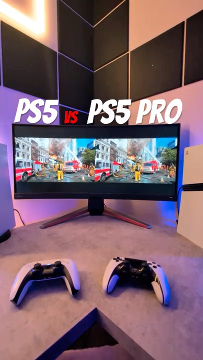 PS5 vs PS5 Pro Firefighting Simulator The Squad Boot Up Test - YouTube