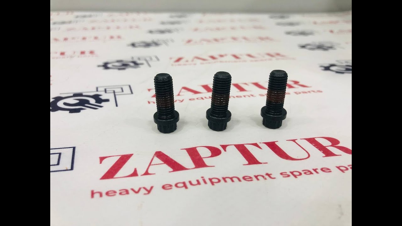 CATERPILLAR 1076826 BOLT [ZAPTUR] - YouTube