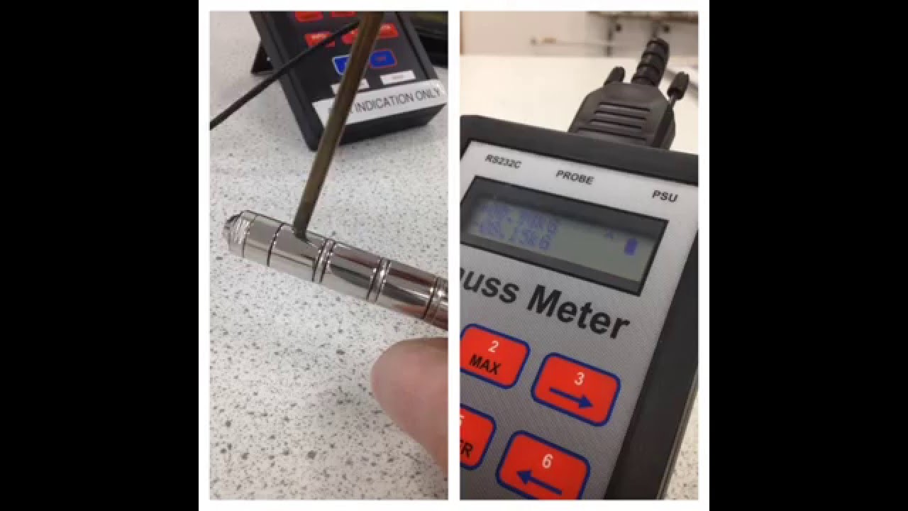 Gauss Meter Max Strength Reading - YouTube