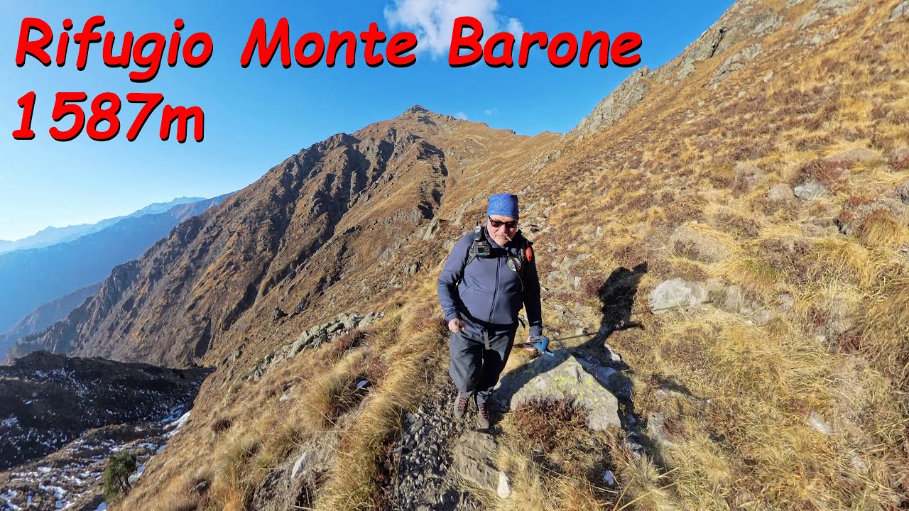 Rifugio Monte Barone 1587m - 3 gennaio 2025 - YouTube