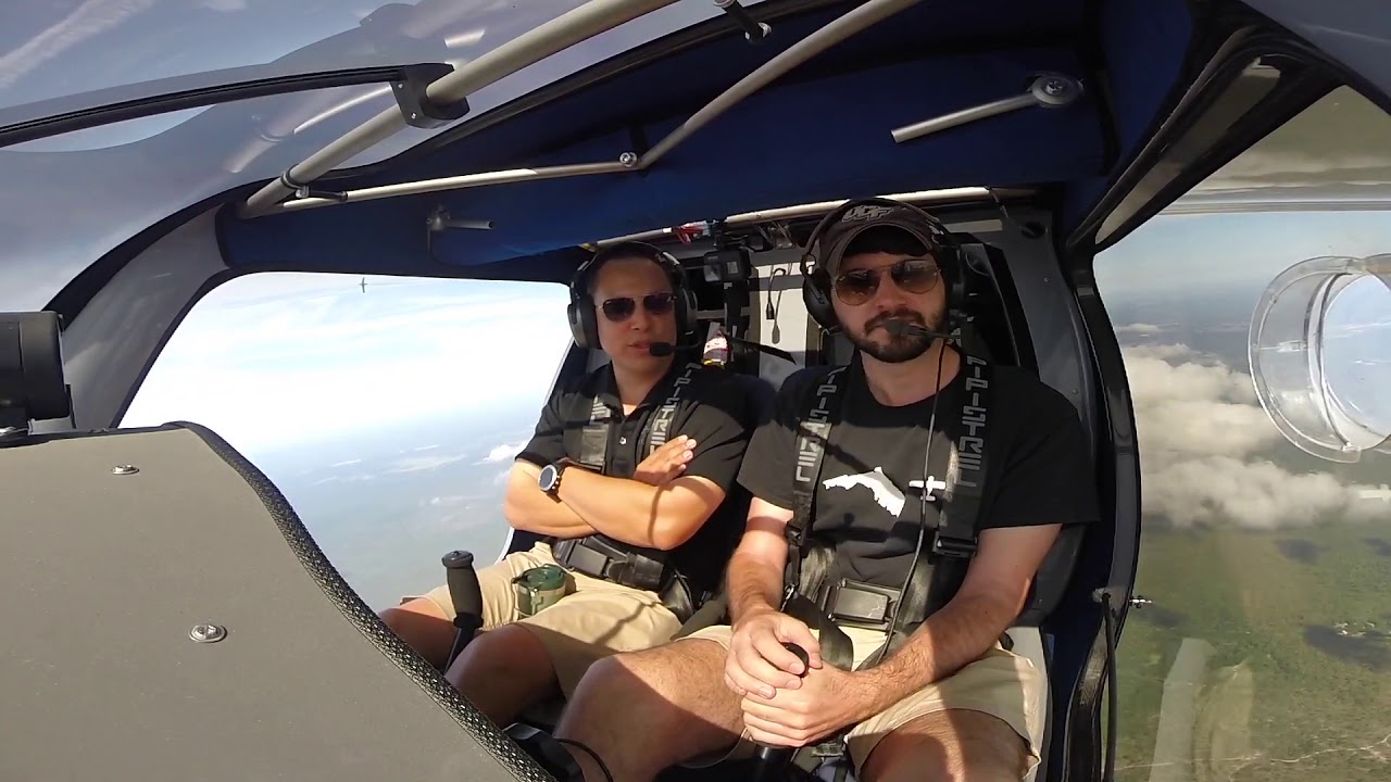 ENGINE OUT LANDING Pipistrel ALPHA Trainer DEADSTICK Right Rudder ...