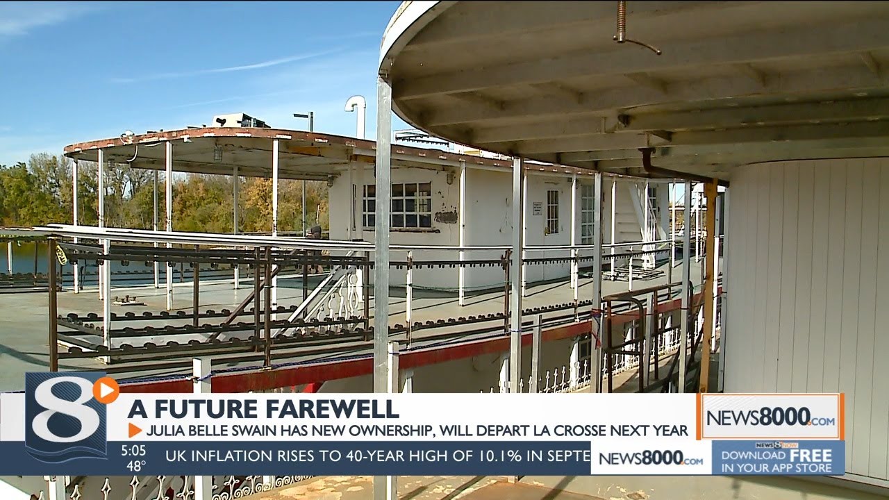 New Julia Belle Swain owner details plans for riverboat future - YouTube