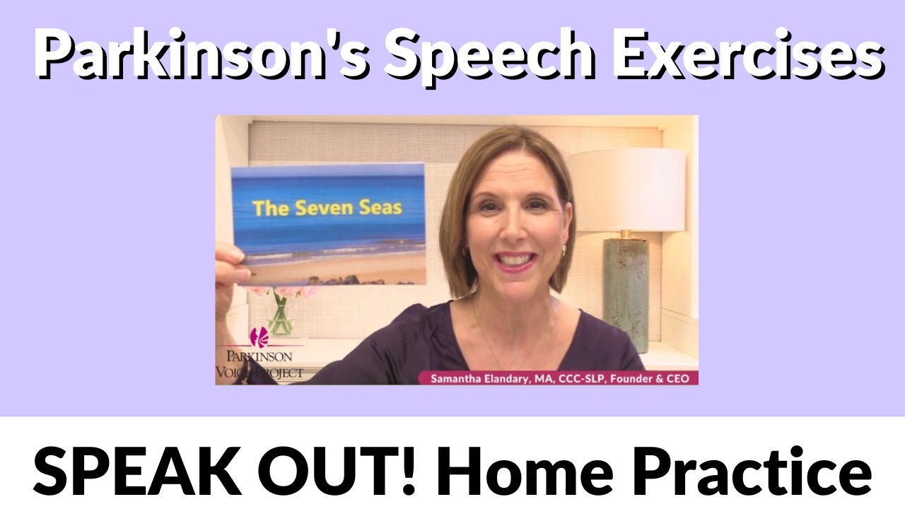 7/27/2023 Parkinson's Speech Exercises: The Seven Seas - YouTube