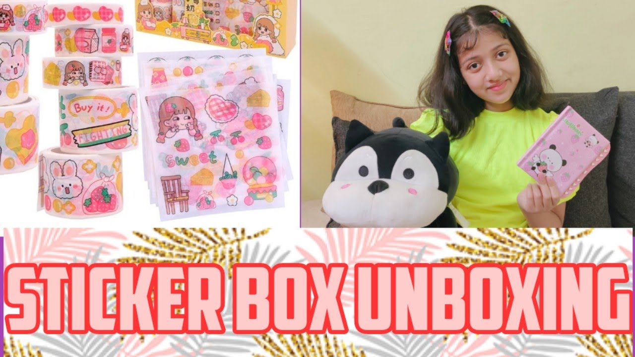 Sticker Box Unboxing forJournal& Crafts/Journal Items Unboxing/Sticker ...