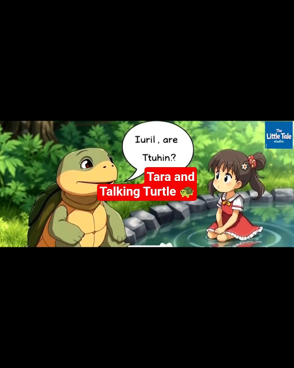 Tara and the Talking Turtle #MotivationalStory#KidsVideo#StoryReel# ...