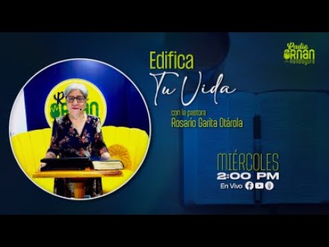 Edifica tu Vida - Pastora Rosario Garita - YouTube