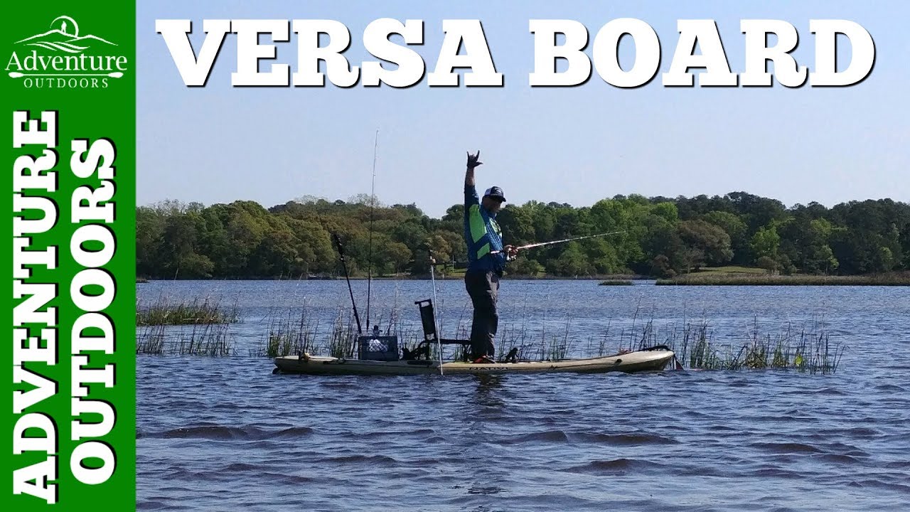 Versa Board ~ Stand Up Inshore Kayak Fishing - YouTube