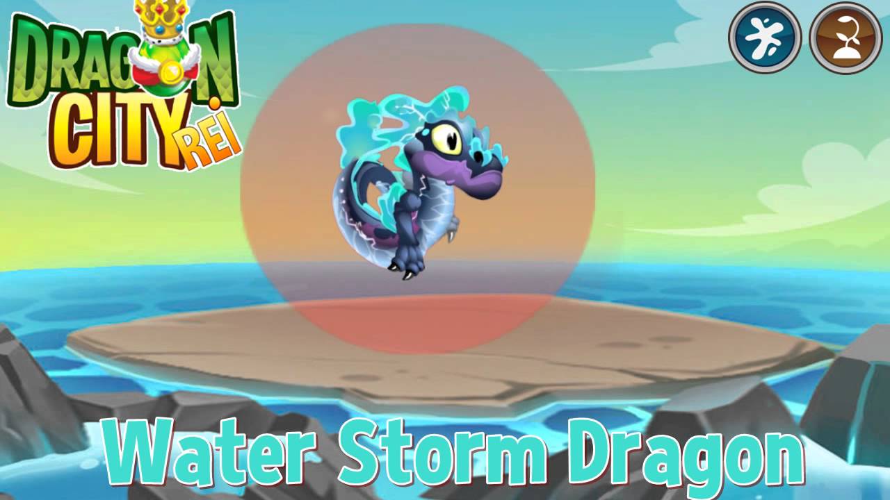 Dragon City - Water Storm Dragon (Em Breve) - YouTube