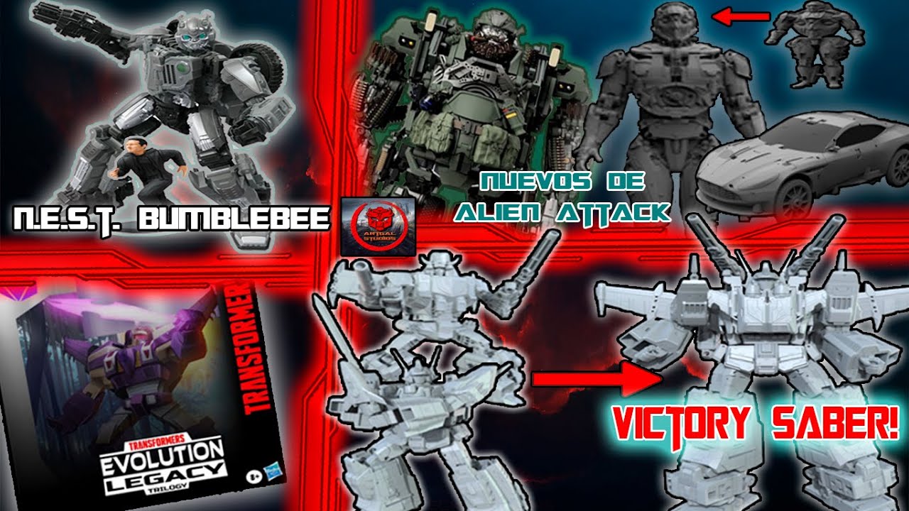 COGMAN Y HOUND ALIEN ATTACK, STUDIO SERIES N.E.S.T. BUMBLEBEE ...