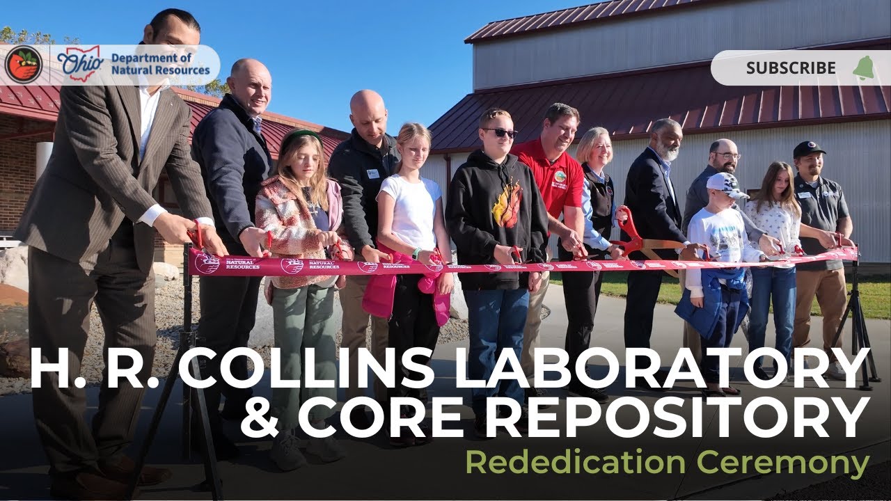 H. R. Collins Laboratory & Core Repository Rededication Ceremony - YouTube