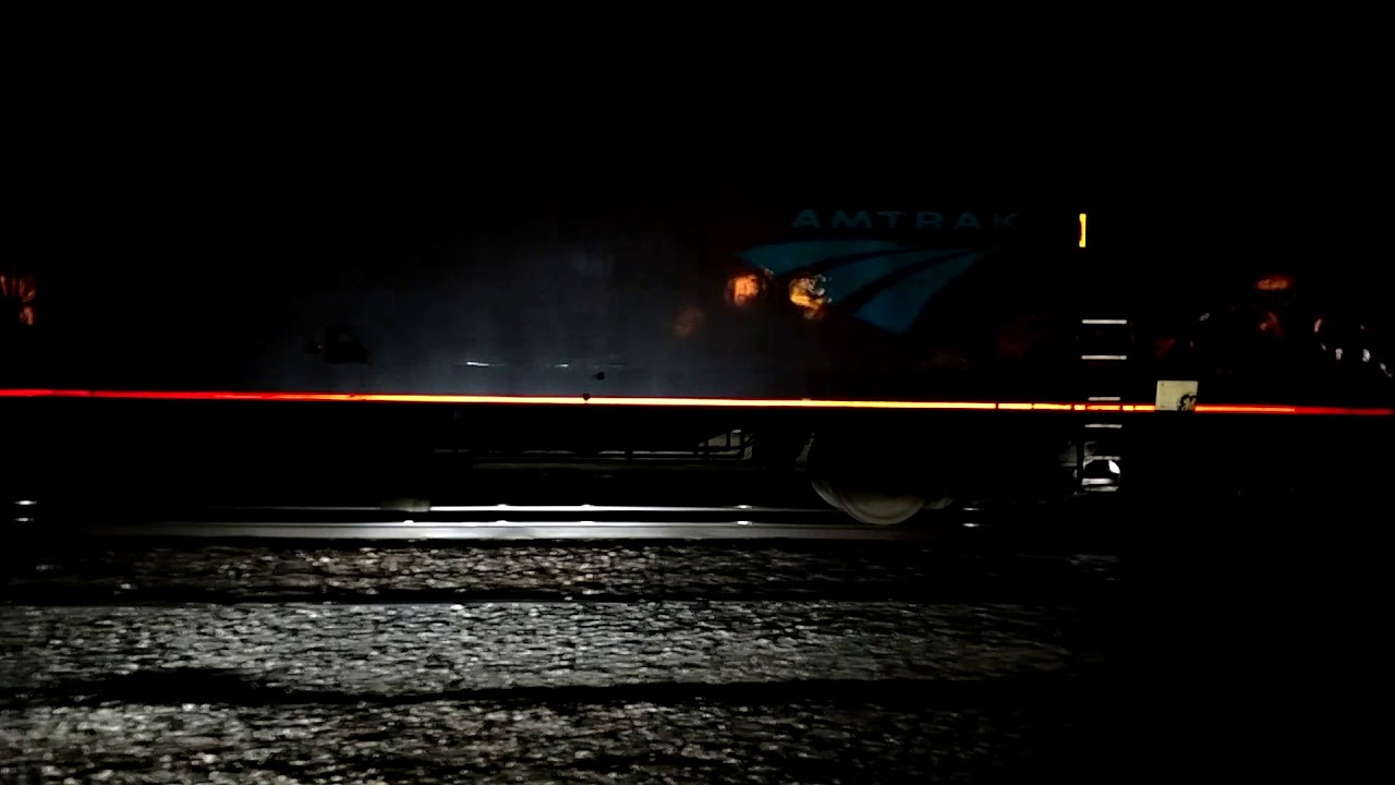 Amtrak Sunset Limited #2 Arriving Into The Station Lafayette, LA ...