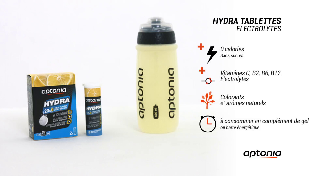 Découvrez la boisson électrolytes "Hydra Tabs" en tablette // Aptonia ...