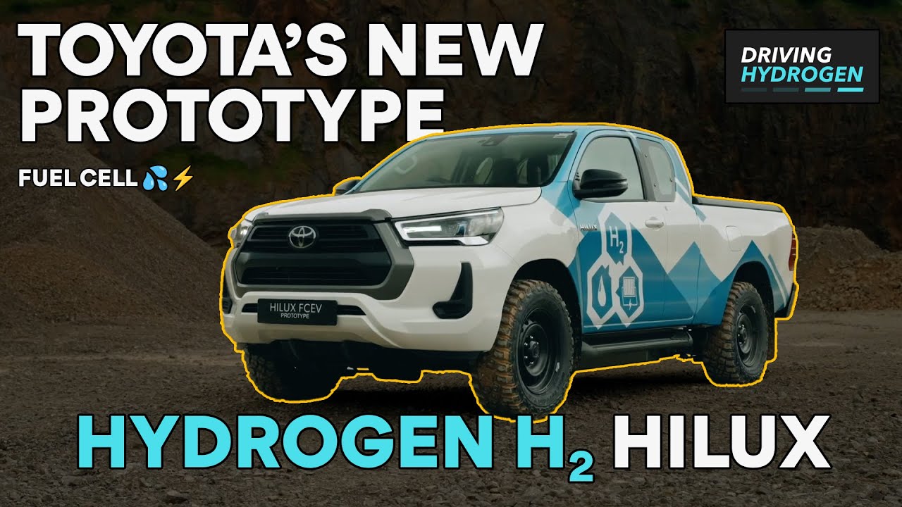 Toyota's NEW Prototype Hilux Powered by HYDROGEN - Prototype Testing ...