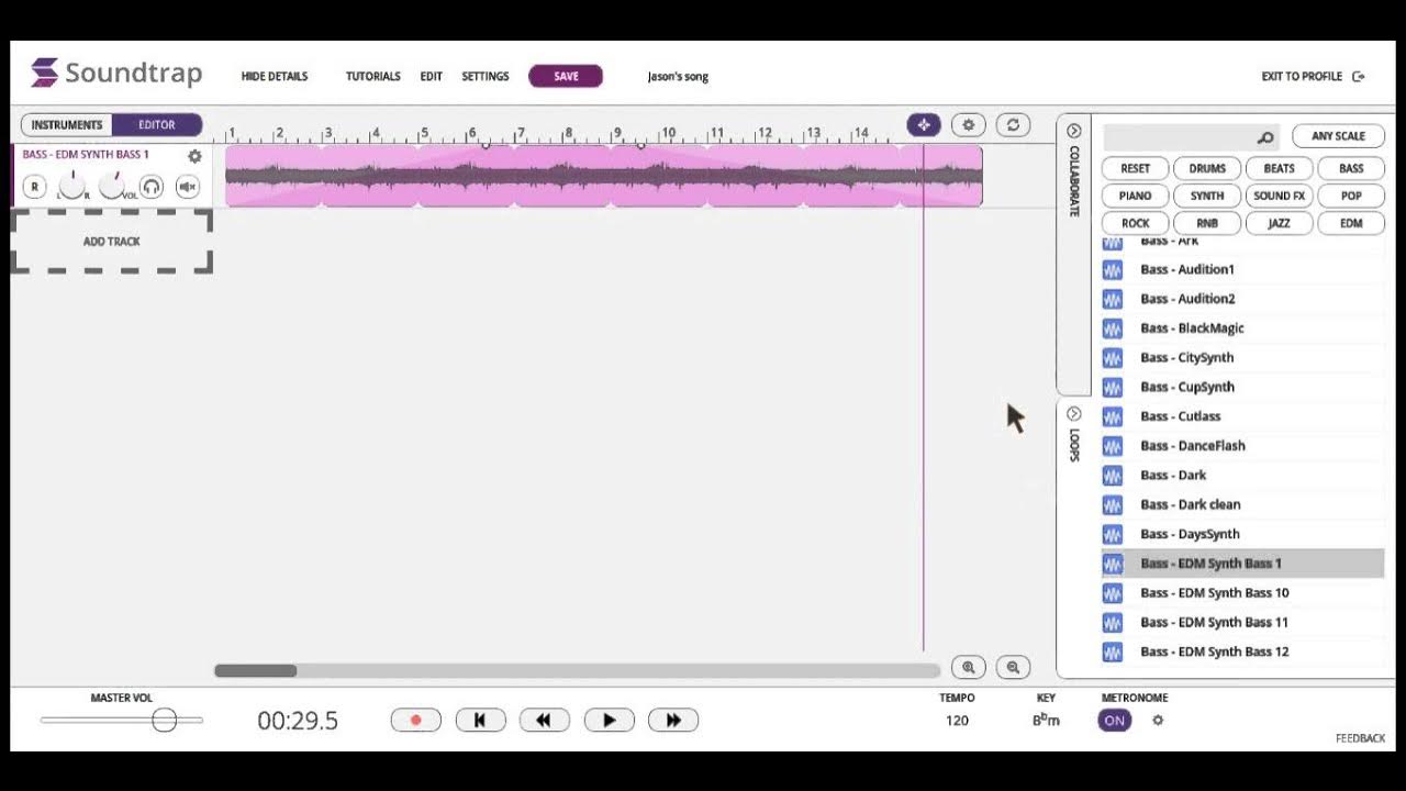 INTRO TO SOUNDTRAP: ONLINE MUSIC PRODUCTION APP LIKE GARAGEBAND - YouTube