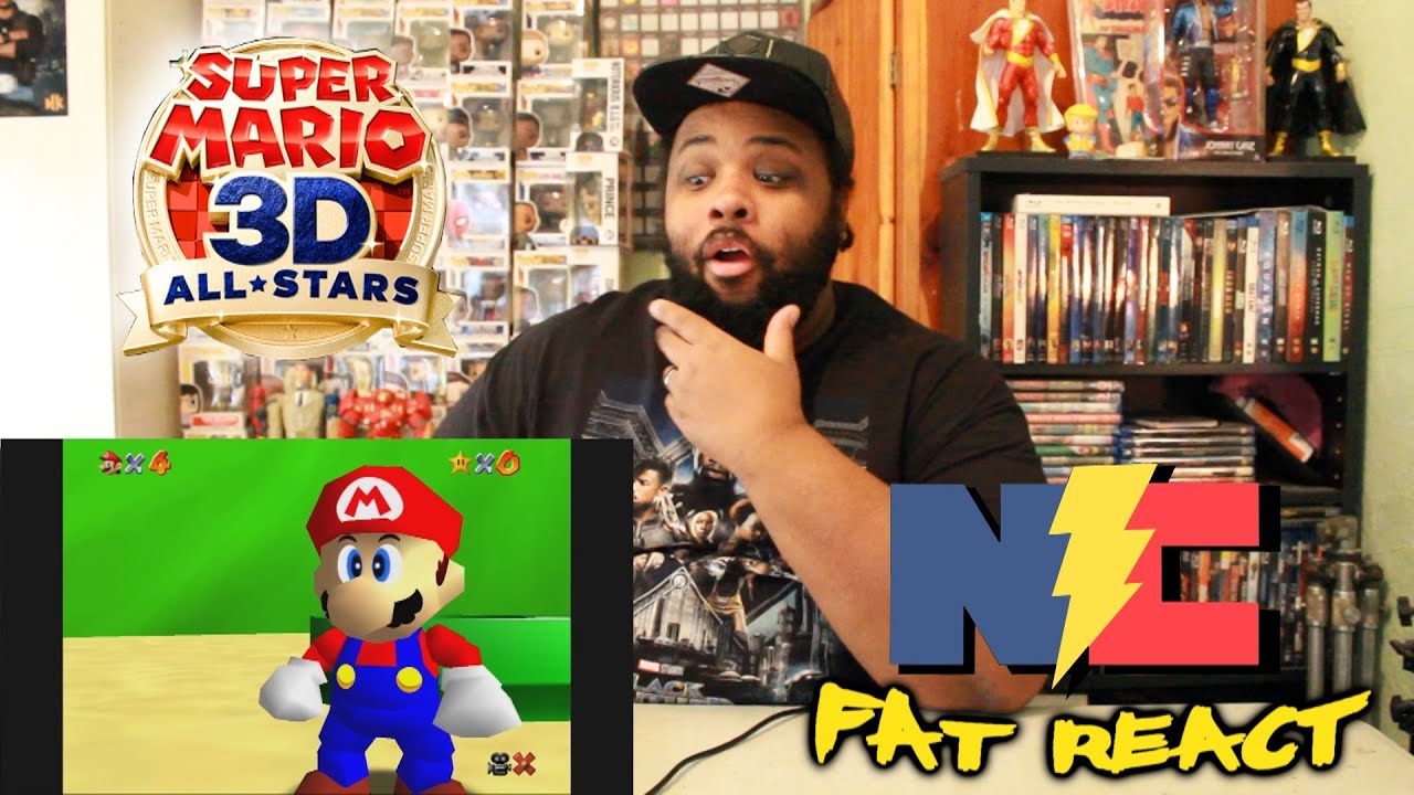 Super Mario 3D All Stars Official Trailer REACTION!!! -The Fat REACT ...