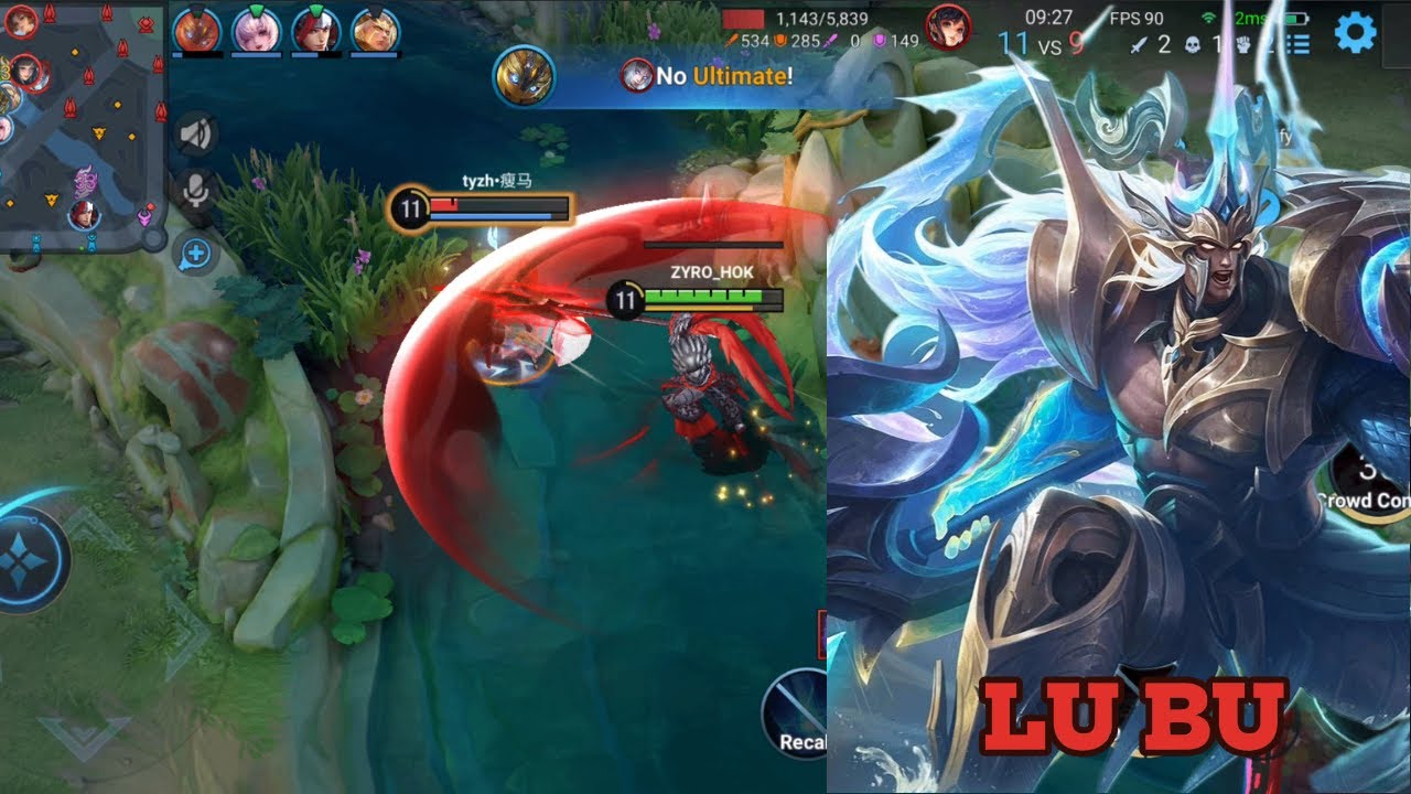 Lu Bu 7 Kills Gameplay | 102.9K Hero Damage | Best Lu Bu Build 2025 ...