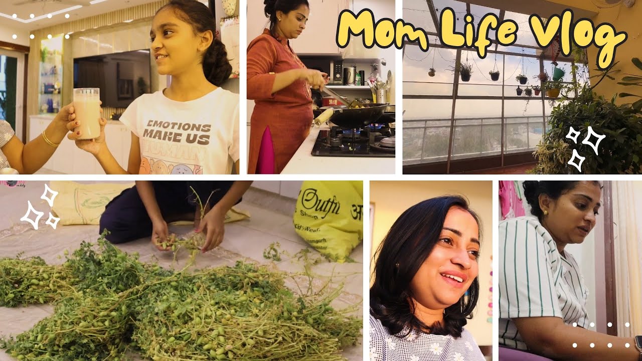 MOM Life Routine Vlog 🌟Kids's Health, Cooking, Guest, Packing, Tension ...