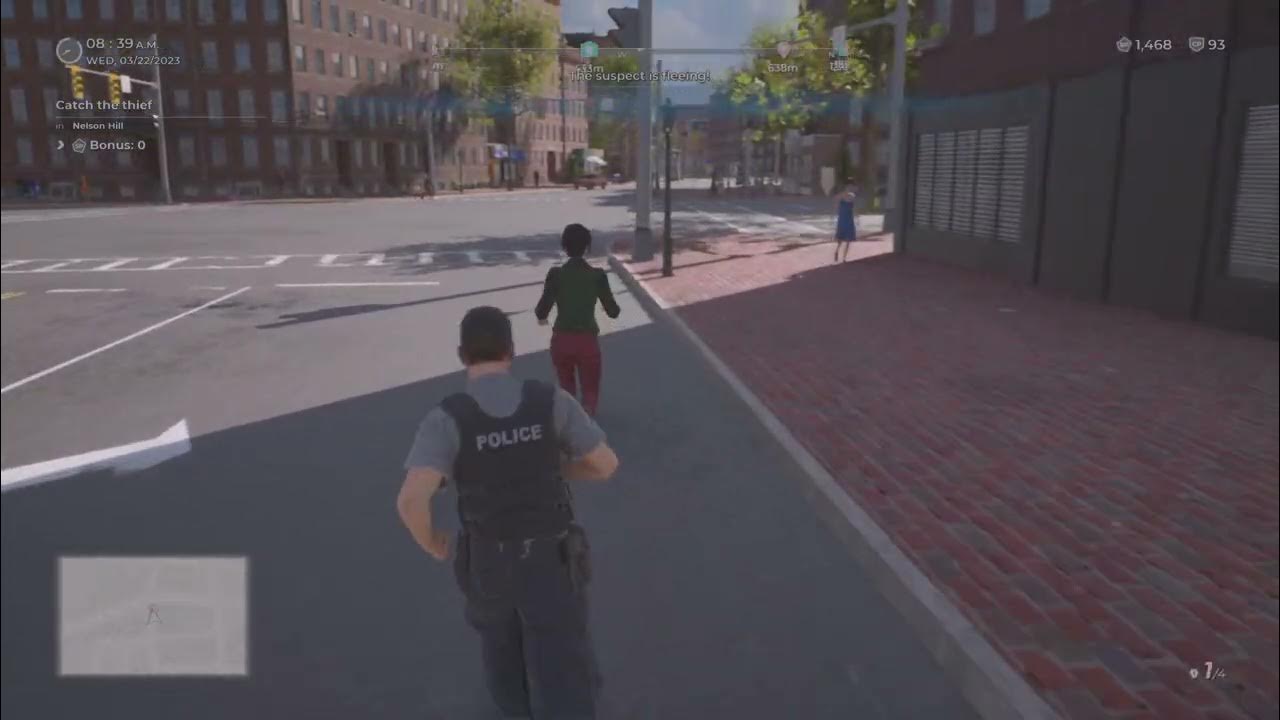 Police Simulator: Patrol Officers Traffic Stop Ends in Foot Pursuit and Taser Deployment - YouTube