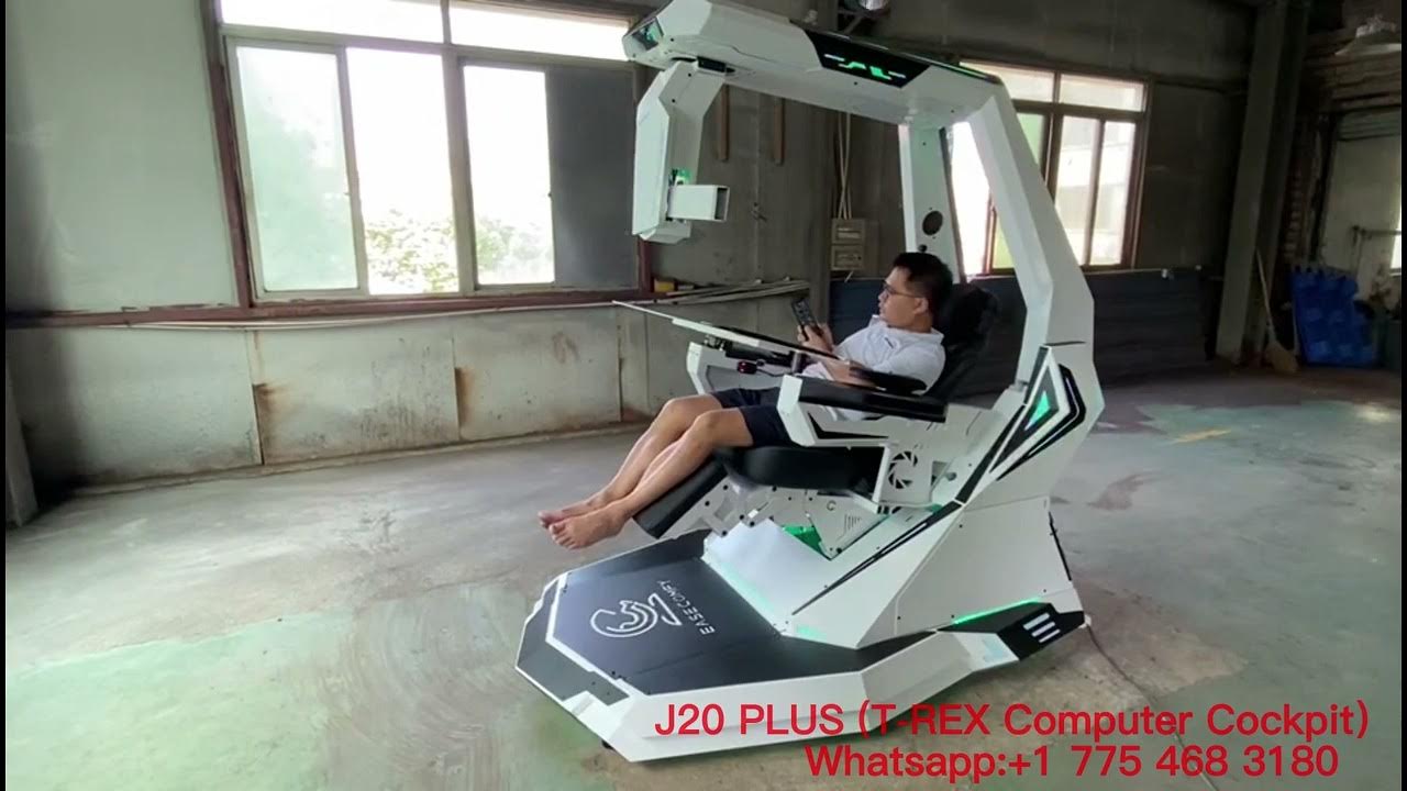 J20 Plus ( T- Rex Cockpit ) Factory original Site: www.computercockpit.com - YouTube