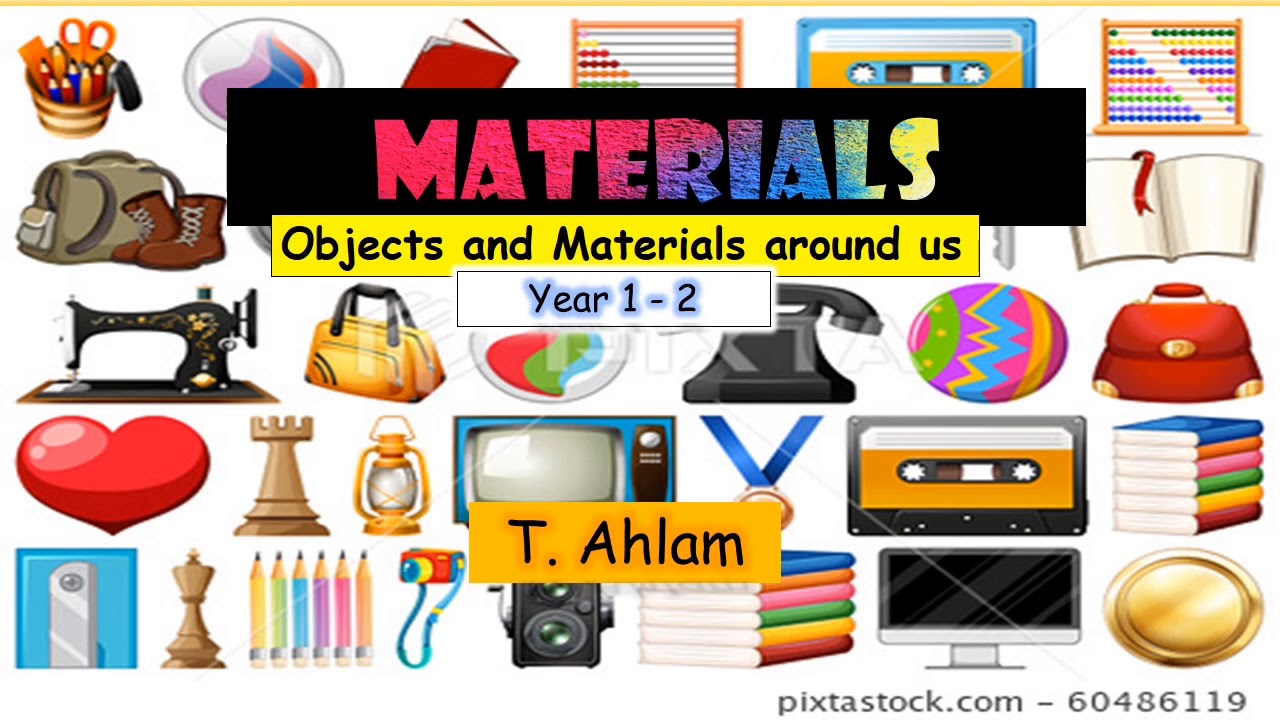 Materials-Common materials-Year 1-2 Science - YouTube