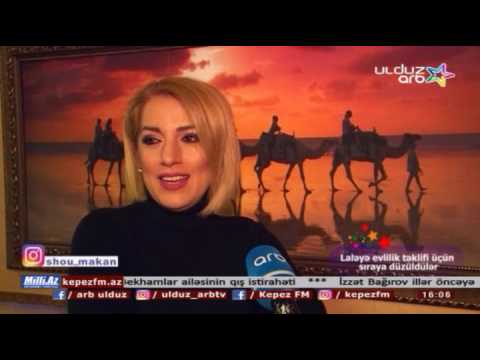 Şou Məkan - Laləyə evlilik təklifi üçün sıraya düzülüblər (ARB ULDUZ 19.02.2017)