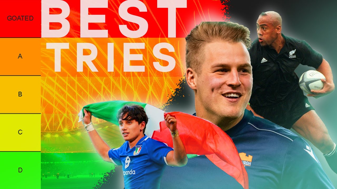 Ranking the BEST Rugby Tries of all Time (Tier List) - YouTube