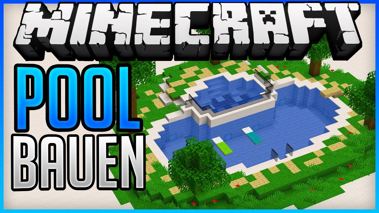 Tutorial: Pool bauen Minecraft 1.14.4 ErikOnHisPeriod - YouTube
