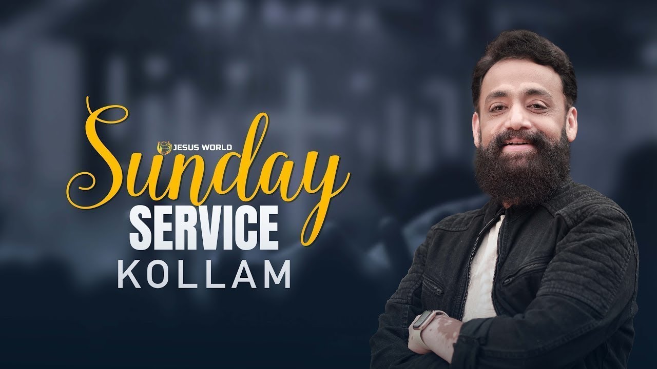 🔴 LIVE KOLLAM SUNDAY SERVICE | 15/06/25 | Apostle John Tharu | Jesus ...