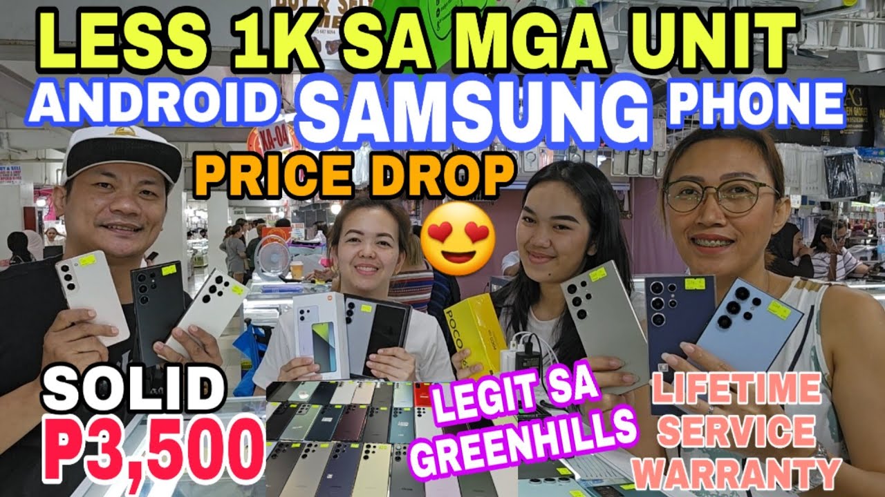 Less 1K LEGIT bumaba mga PRICE, SAMSUNG PHONE at ibapa!SOLID Stocks ...