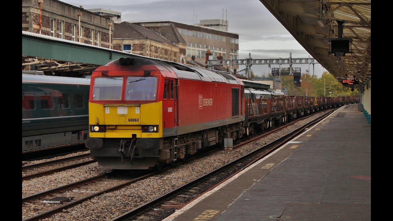 Freight trains, WAG Express, EMU's drag and loco moves at Newport South ...