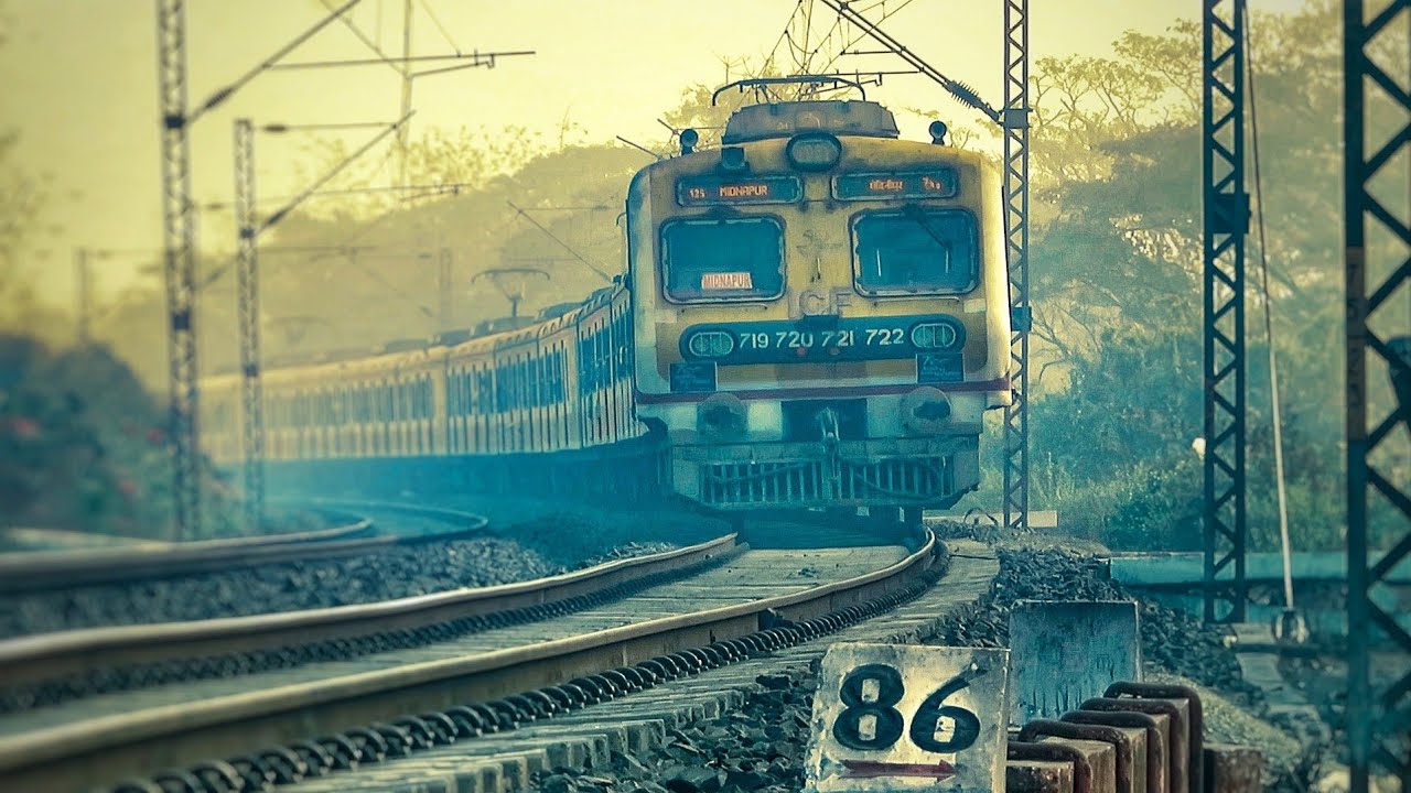 DIFFERENT MEMU Compilation in South - Eastern Railway (SER) | Indian ...