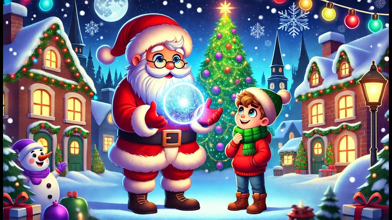 Dessin Animé de Noël : L’Histoire Inspirante de Tom et du Père Noël ! 🎅 ...