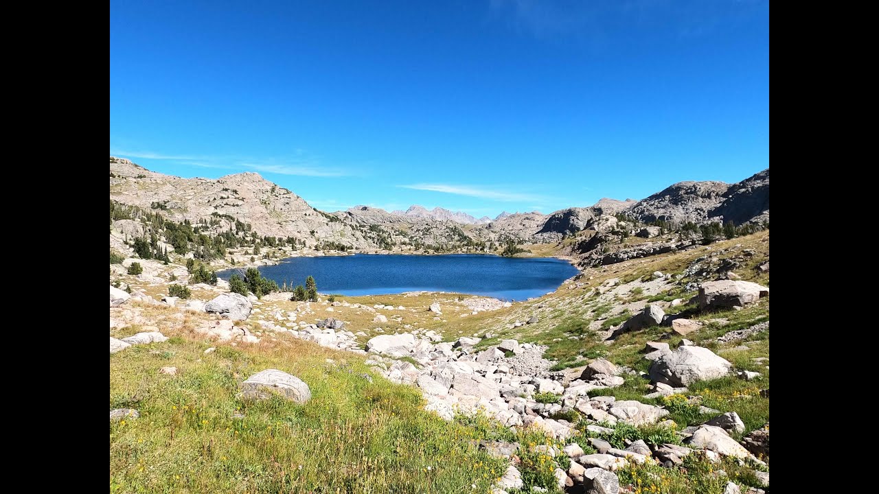 Wind River Mountains Backpacking - Lozier Lakes, Cube Rock Pass, Elbow ...