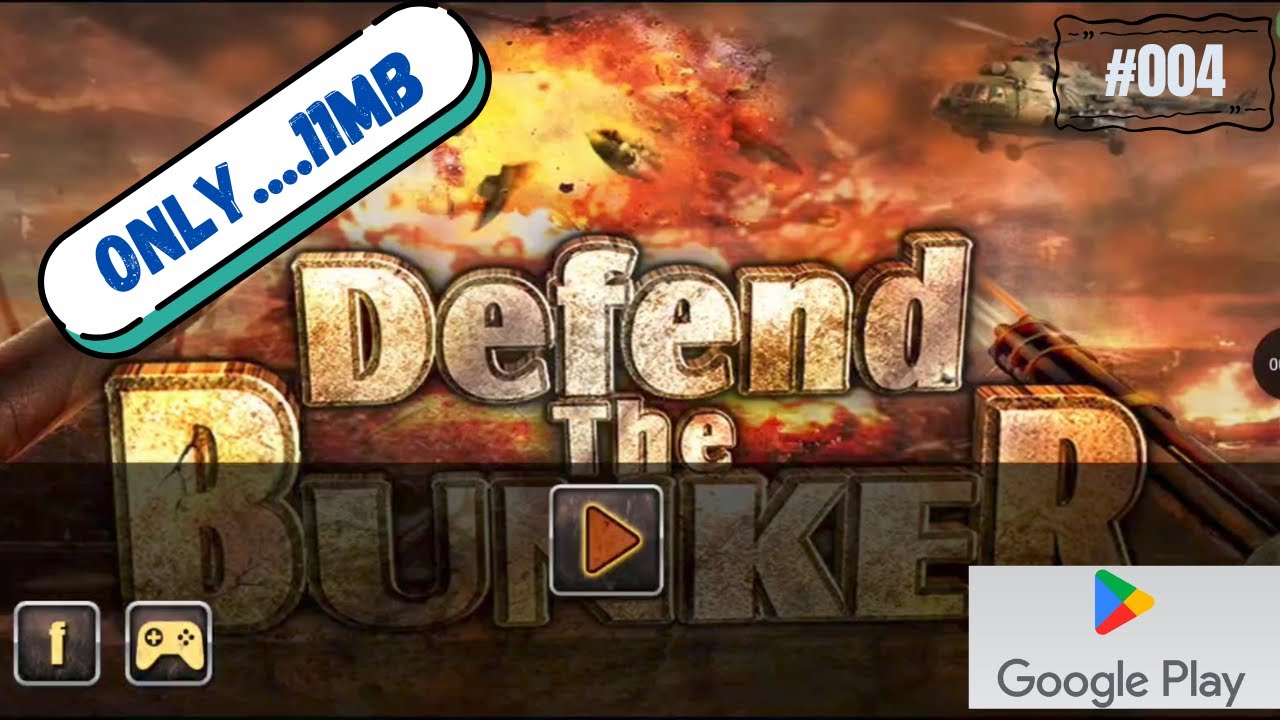 Defend The Bunker (Mini gameplay) ----- Only 11Mb - YouTube