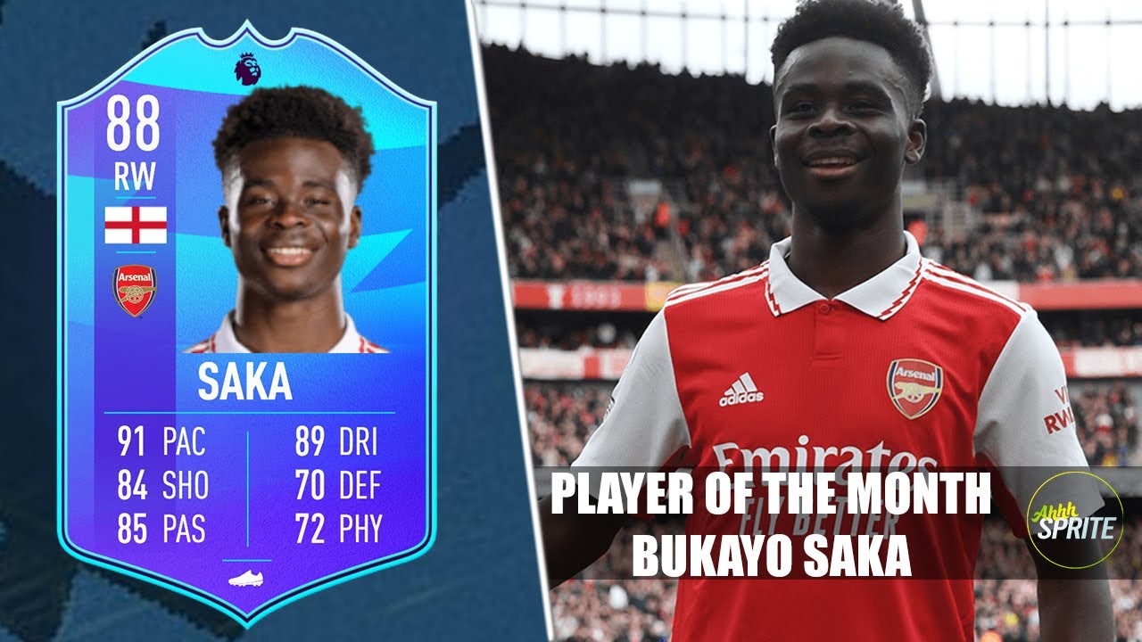 THE PERFECT WINGER?!? | FIFA 23 POTM BUKAYO SAKA PLAYER REVIEW | 88 ...