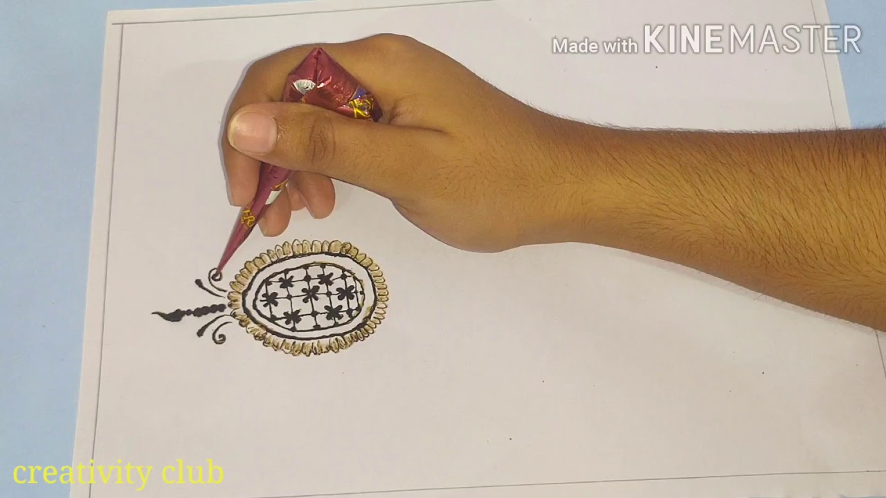 Besic mehandi classes / how to learn heena /मात्र 15 दिनों में मेहंदी ...