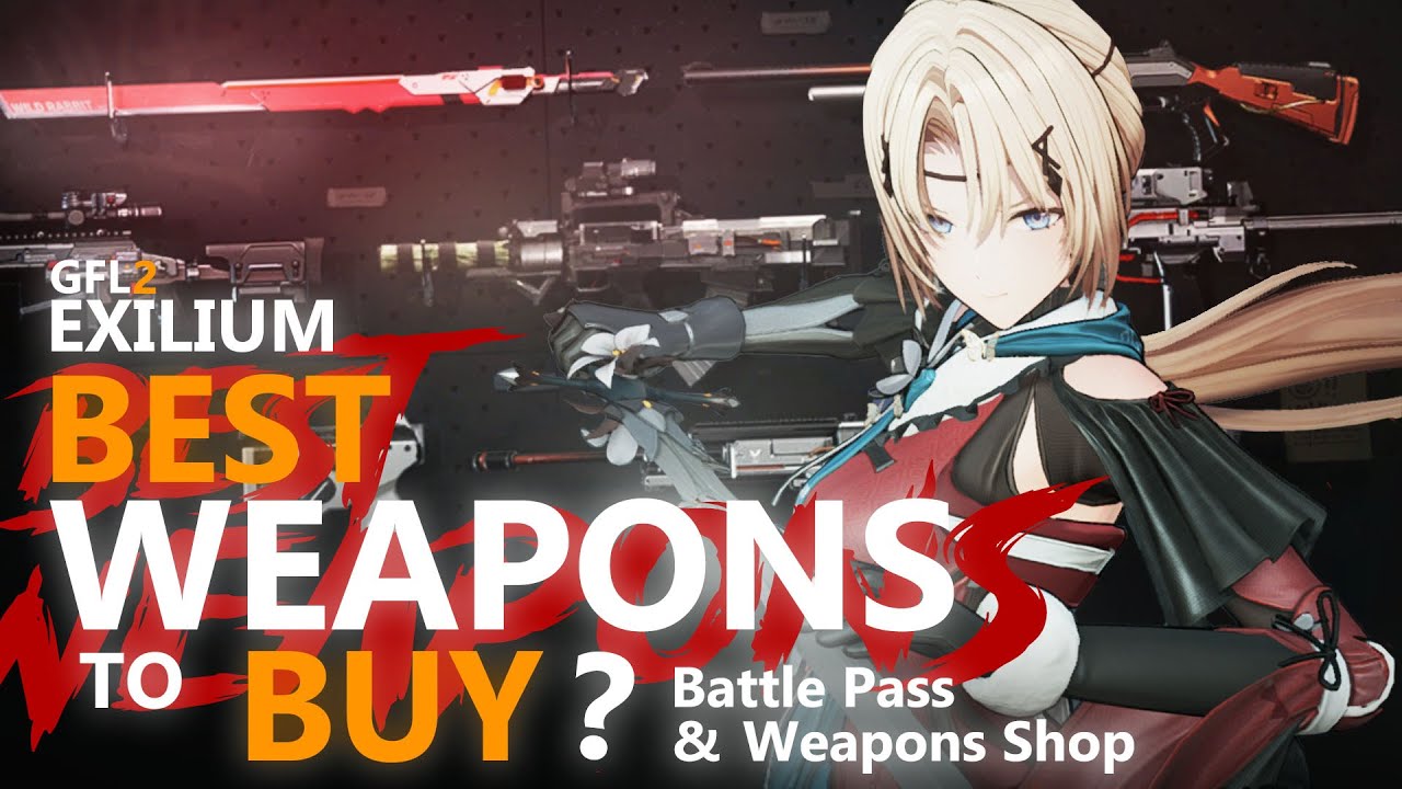 BEST Weapons to get from Battle Pass and Weapons Shop? - Girls ...