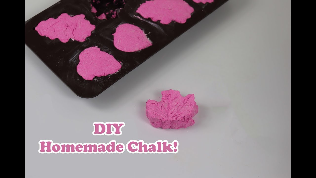 DIY Homemade Chalk! - YouTube