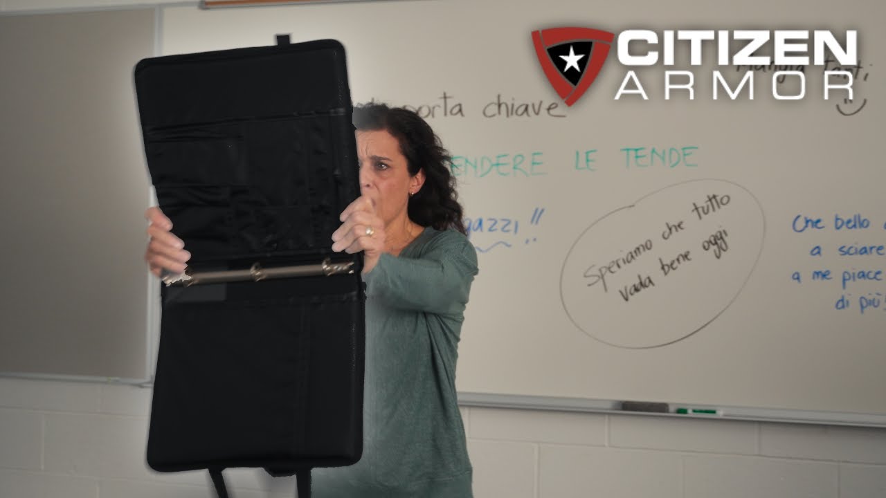 The Bulletproof Binder - School Defense - YouTube