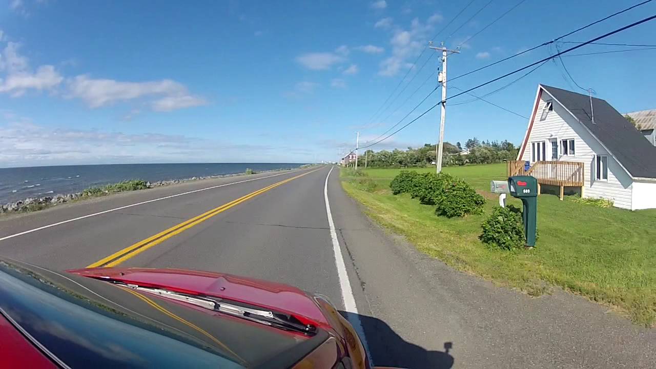 Route 132 et paysage de Gaspésie - Québec - YouTube