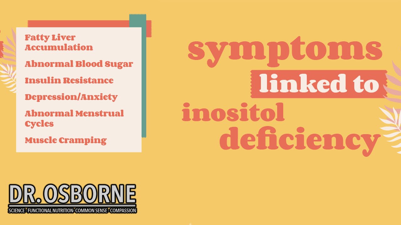 Symptoms Linked to Inositol Deficiency - YouTube