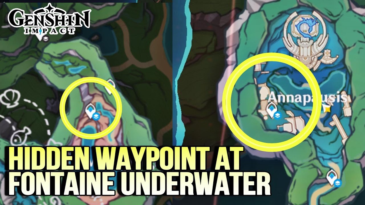 Hidden Teleport Waypoint at Annapausis Court Of Fontaine, Elynas ...